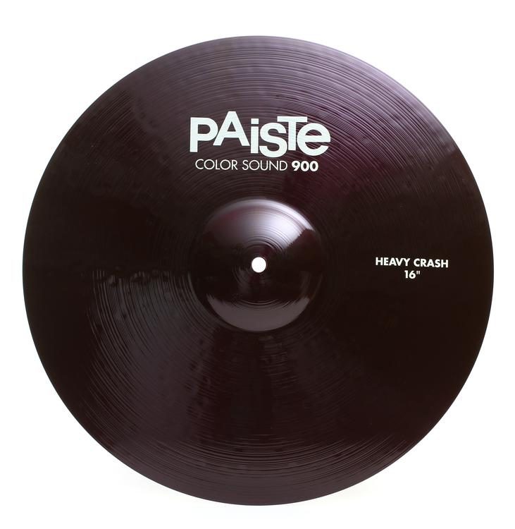 Paiste 16 inch Color Sound 900 Purple Heavy Crash Cymbal | Sweetwater