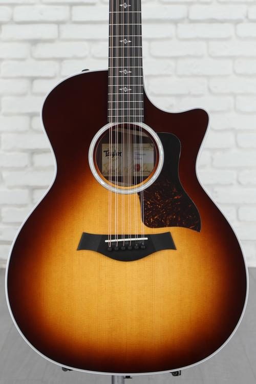 Taylor 454ce-R 12-string Acoustic-electric Guitar - Tobacco Sunburst ...