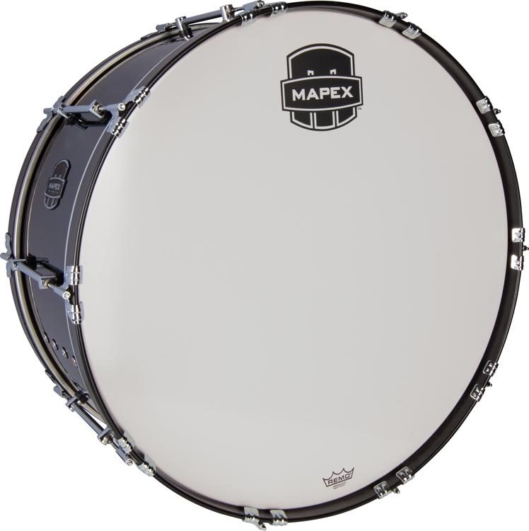 Mapex Quantum Mark II Marching Bass Drum - 14 inches x 32 inches, Gloss ...