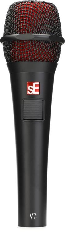 sE Electronics V7 PTT Supercardioid Talkback Dynamic Handheld Vocal Microphone | Sweetwater