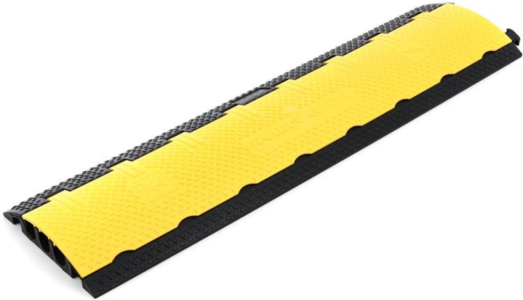 Penn Elcom Cross 3 Cable Protector - Yellow Bundles | Sweetwater