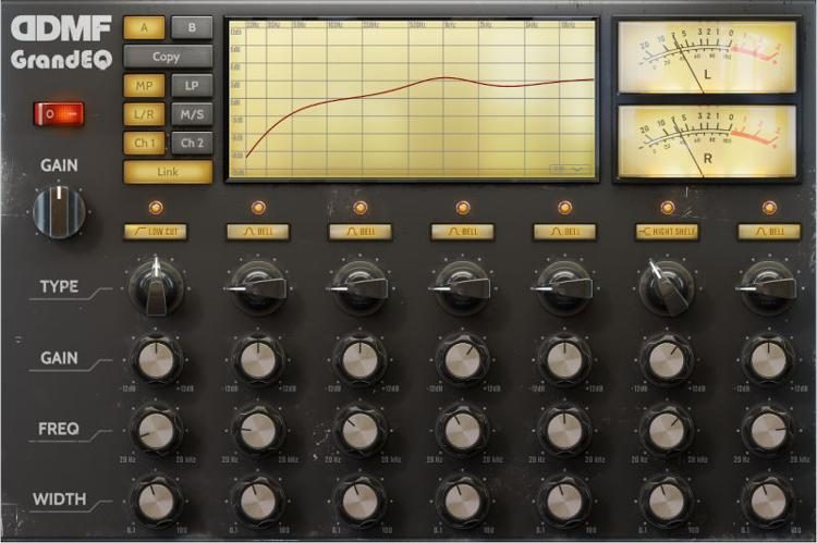DDMF GrandEQ Equalizer Plug-in | Sweetwater