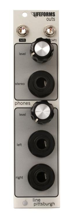 Pittsburgh Modular Outs Eurorack Stereo Headphone Amp & Line Out Module ...