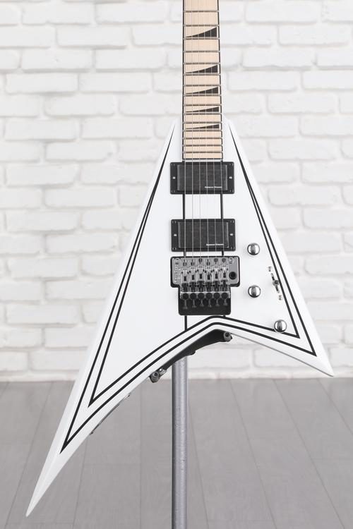 Jackson Rhoads RRX24M - Snow White with Black Pinstripes | Sweetwater