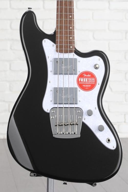 Squier Paranormal Rascal Bass HH - Metallic Black | Sweetwater