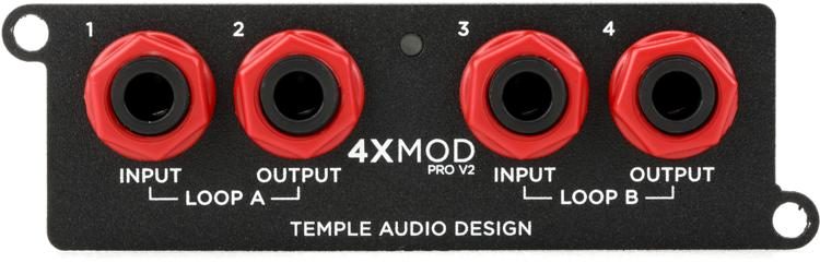 Temple Audio 4X MOD Pro V2 4-channel Buffer Module for Templeboard ...