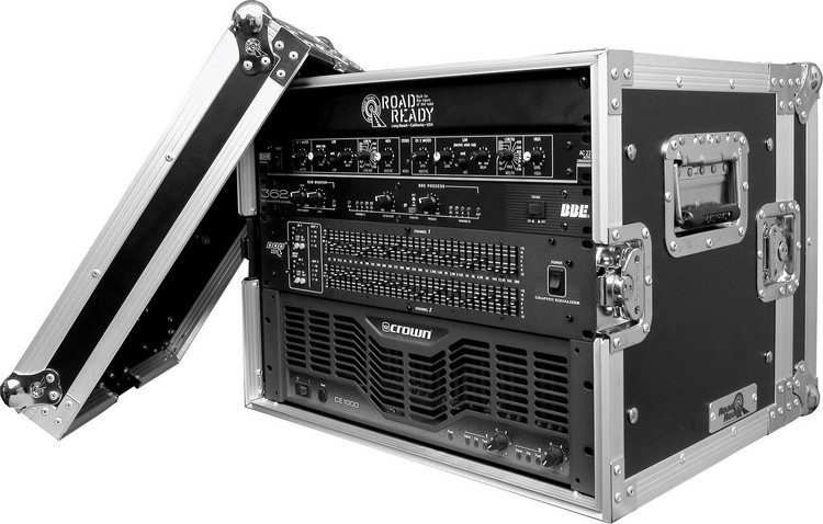 Road Ready Deluxe Effects Rack - 8U | Sweetwater