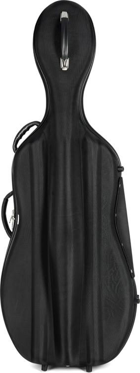 Howard Core CC490W Cello Case - Black, 4/4 Size | Sweetwater
