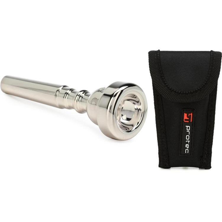 Faxx Trumpet Mouthpiece with Pouch - 5C | Sweetwater