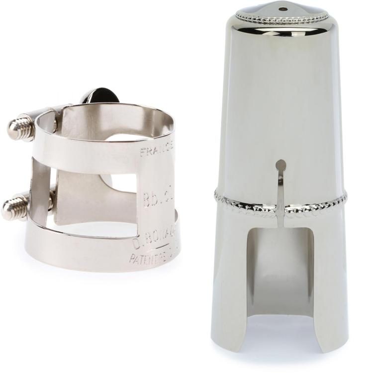 Bonade 2250U Inverted Bb Clarinet Ligature with Cap- Nickel-plated ...
