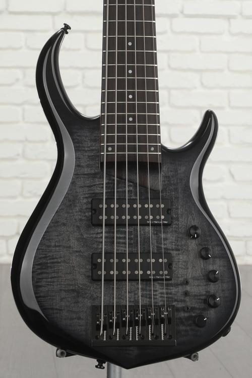 Sire Marcus Miller M7 6-string Bass Guitar - Transparent Black | Sweetwater