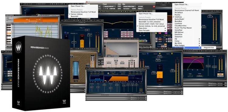 Waves Renaissance Maxx Plug-in Bundle for Academic Institutions | Sweetwater