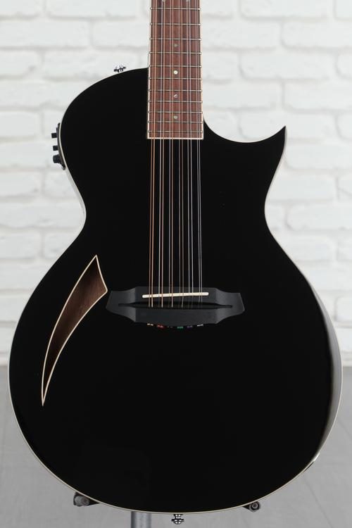 ESP LTD TL-12 12-string Acoustic-electric Guitar - Black | Sweetwater