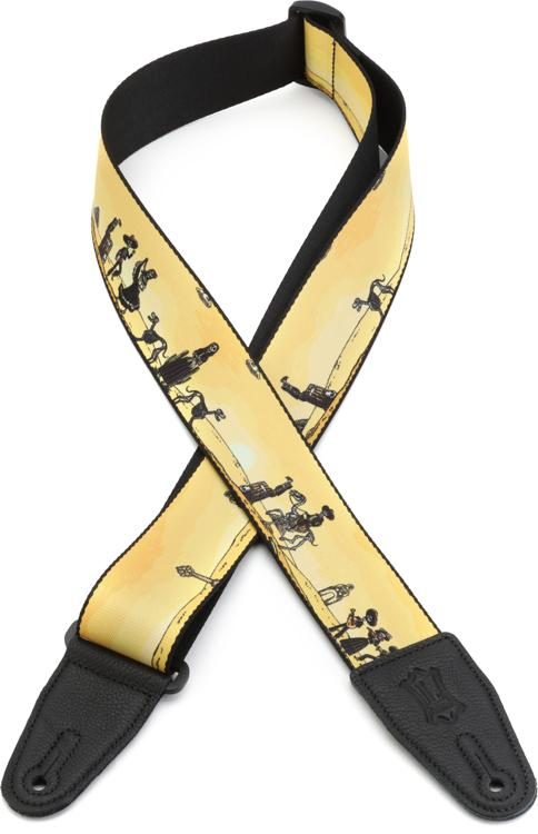 Levy's MP2CAL Calaca 2-inch Polyester Guitar Strap - Mariachi | Sweetwater