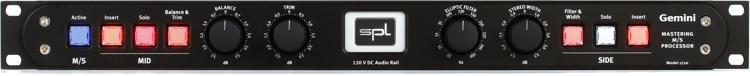 SPL Gemini Mastering M/S Processor - Black | Sweetwater