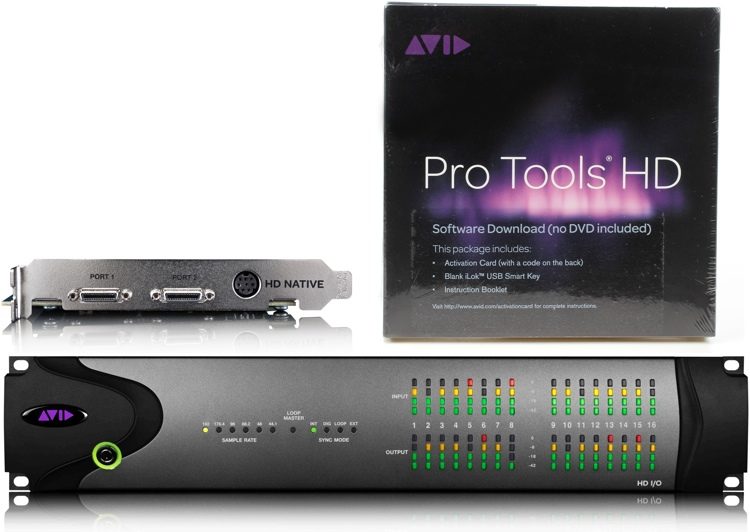 Avid Pro Tools HD/HD Accel Trade-in Upgrade to HD Native PCI-e + HD IO ...