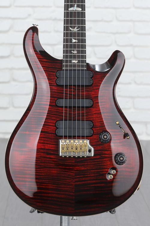 PRS 509 Electric Guitar - Fire Red Burst 10-Top | Sweetwater