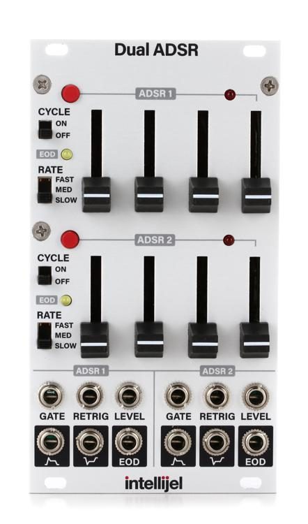Intellijel Dual ADSR Eurorack Dual Envelope Module | Sweetwater