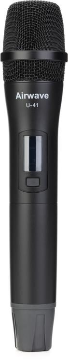 Airwave Technologies U-41 Replacement Handheld Transmitter Microphone ...