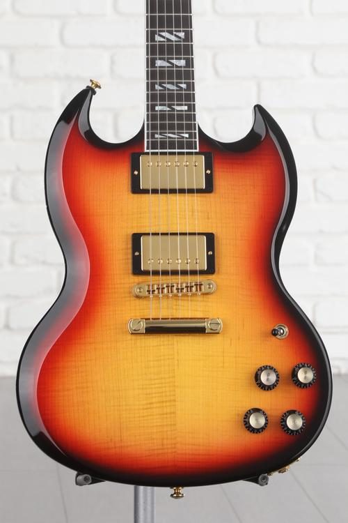 Gibson SG Supreme Electric Guitar - Fireburst | Sweetwater
