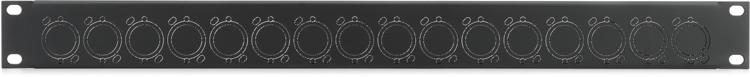 Middle Atlantic Products UNI-1 Universal Knockout Panel - 1 Rack Space ...