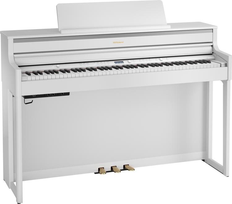 Upright Piano White