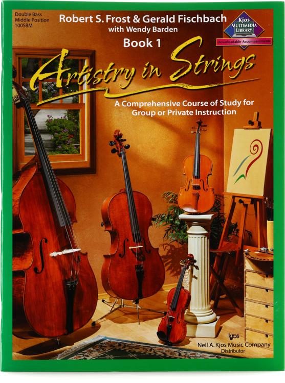 Kjos Artistry in Strings Book 1 - Double Bass, Middle Position | Sweetwater