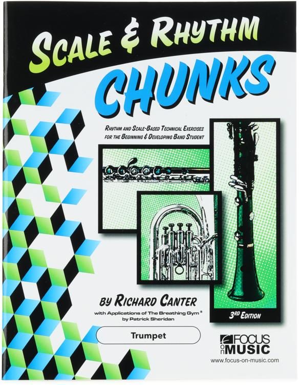 Focus on Music Scale & Rhythm Chunks Book - Trumpet | Sweetwater