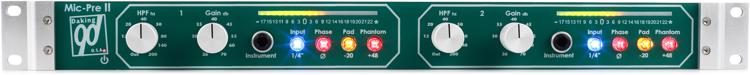 Daking Mic Pre II 2-channel Microphone Preamp | Sweetwater