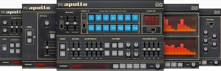 UVI PX Apollo Vintage Analog Polysynth Software | Sweetwater