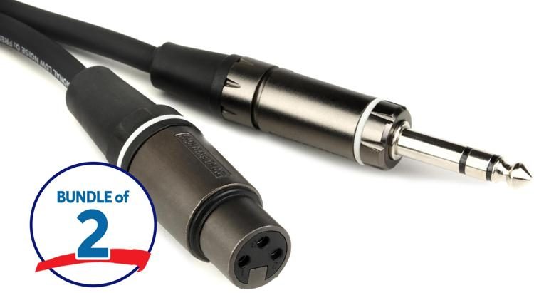 Gator Cableworks Composer Series Balanced Cable (2 Pack) - 1.5 foot ...