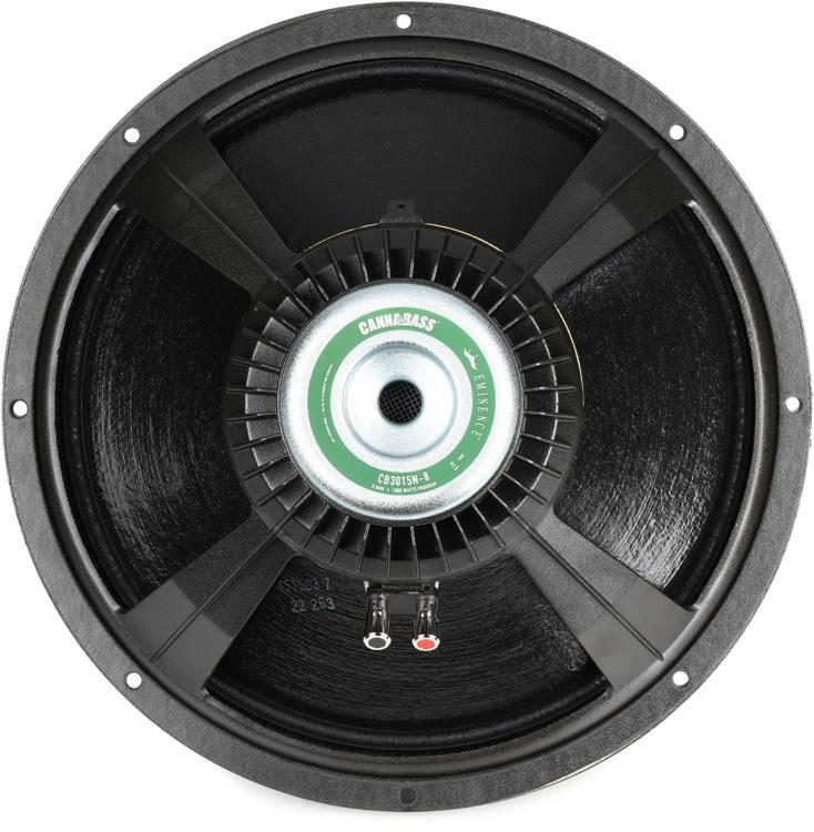 Eminence CannaBass CB3015N-8 15-inch 500-/1000-watt Replacement Bass Amp Speaker - 8 ohm ...