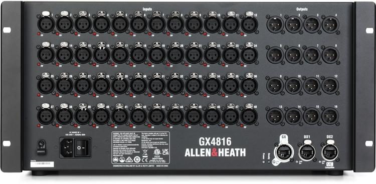 Allen & Heath GX4816 48x16 Portable GX Expander with DX Sockets ...