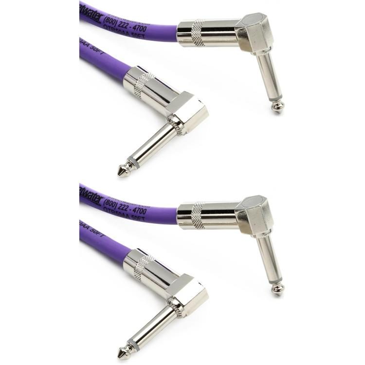 Pro Co EGLL-50 Excellines Right Angle to Right Angle Instrument Cable ...