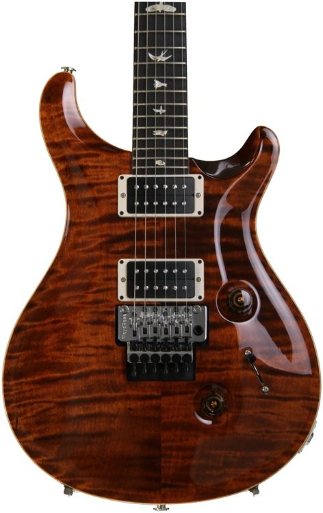 PRS Custom 24 w/Floyd Rose and Figured Top - Tortoise Shell | Sweetwater
