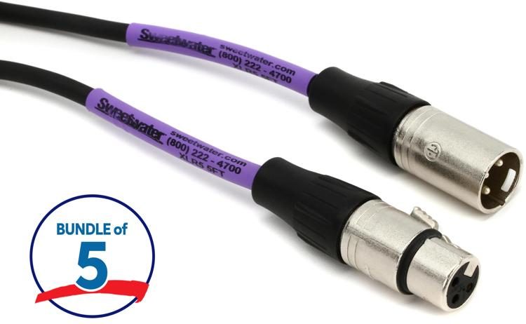 Pro Co EXM-5 Excellines XLR Female to XLR Male Patch Cable - 5 foot (5 ...