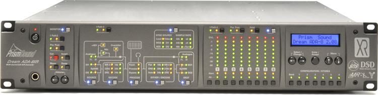 Prism Sound ADA-8XR Audio Interface with 16-channel A/D - AES | Sweetwater
