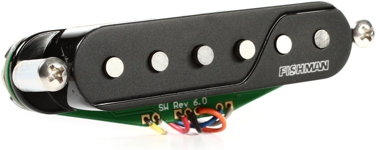Fishman Fluence Single Coil Pickup - Black | Sweetwater