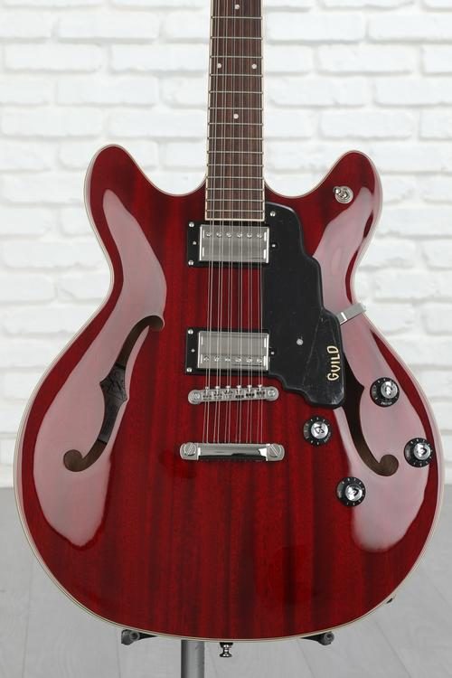 Guild Starfire I 12-ST 12-string Semi-hollow Electric Guitar - Cherry ...