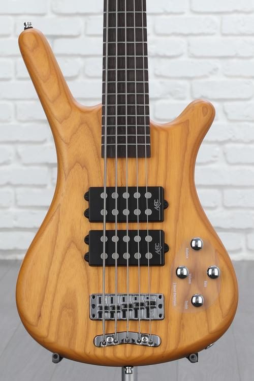 Warwick RockBass Corvette $$ 5-string Electric Bass Guitar - Honey ...