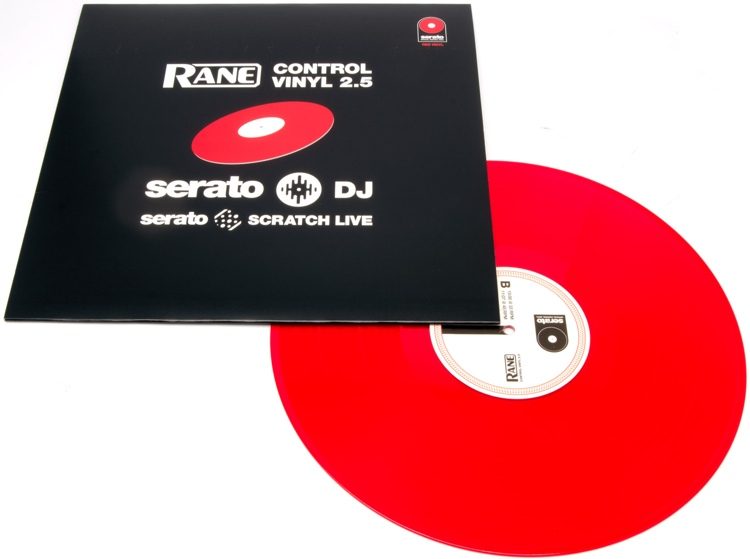 Rane Serato Control Vinyl - Red | Sweetwater