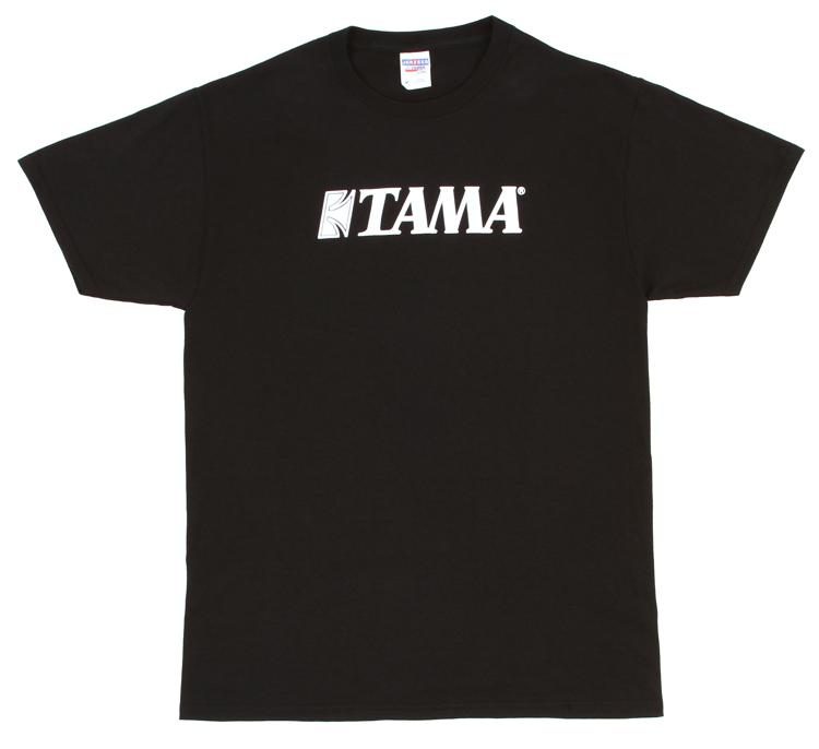 Tama Logo Tee - Black, Medium | Sweetwater
