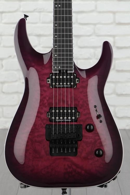 Jackson Pro Plus Series Dinky DKAQ Electric Guitar - Transparent Purple ...