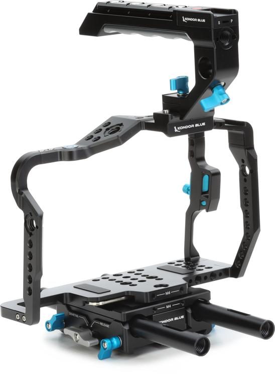 Kondor Blue Blackmagic Pocket 6K Pro Base Rig - Black | Sweetwater