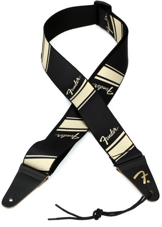 Fender Competition Stripe Guitar Strap - Gold | Sweetwater