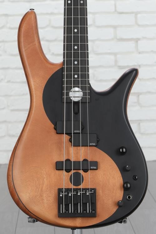 Fodera Yin Yang 4 Standard Mahogany Bass Guitar - Natural with EMG ...