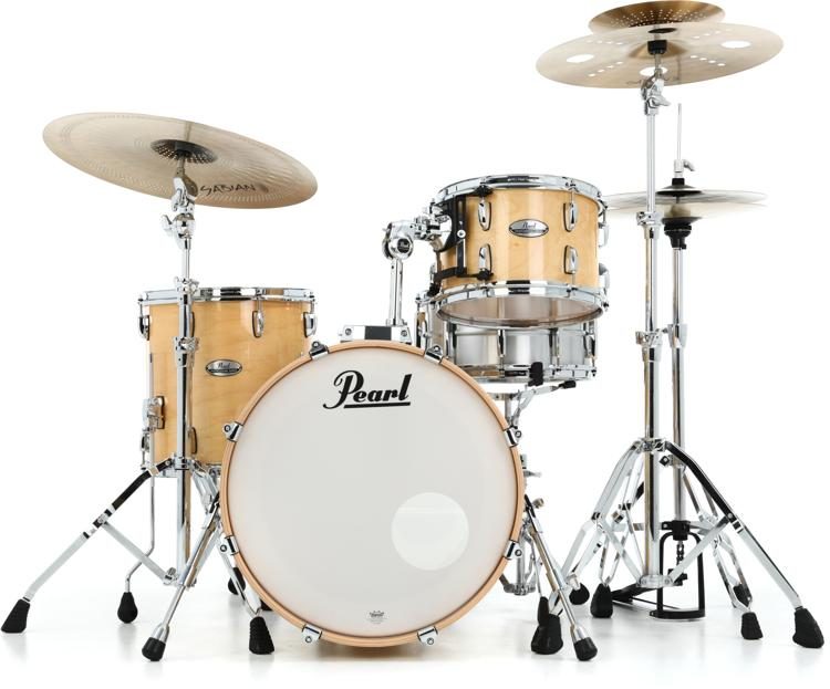 Pearl Professional Maple 3-piece Shell Pack - Natural Maple | Sweetwater