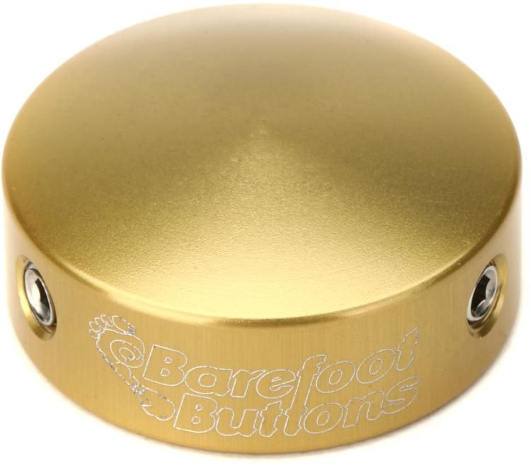 Barefoot Buttons V1 Standard Footswitch Cap - Bronze, Sweetwater Exclusive