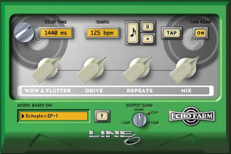 Line 6 Echo Farm TDM Plug-in | Sweetwater