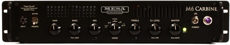 Mesa/Boogie M6 Carbine 600-Watt Bass Head - Rackmount | Sweetwater